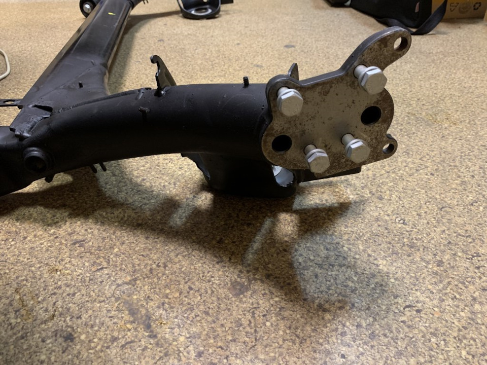 55. Установка ЗДТ. Задние дисковые тормоза PR-1KT (с заменой балки ...