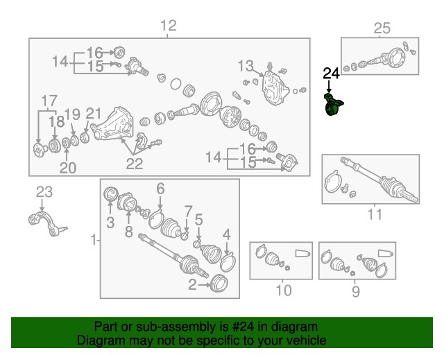5238042050 ПОДУШКА ЗАДНЕГО ДИФФЕРЕНЦИАЛА. TOYOTA LEXUS | Запчасти на DRIVE2
