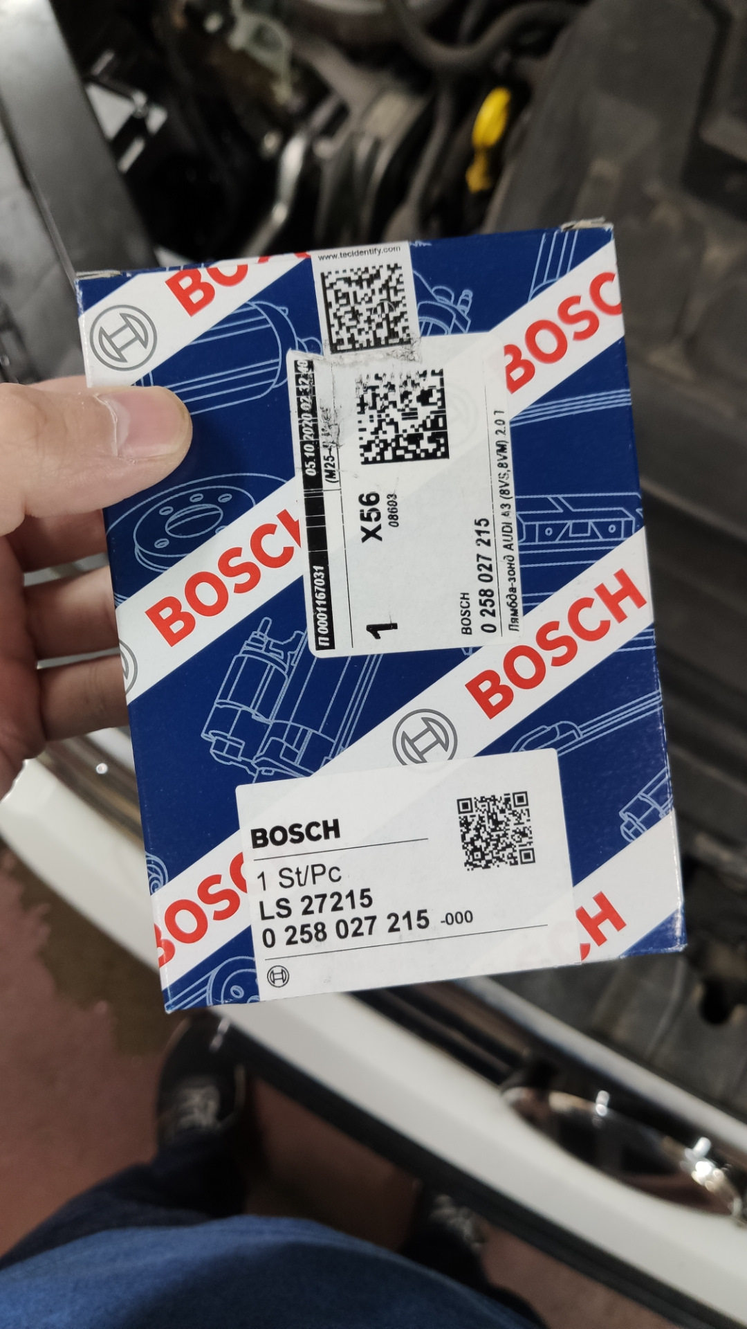 Замена лямбды, ошибка подогрева P0135 — Volkswagen Tiguan (2G), 2 л ...