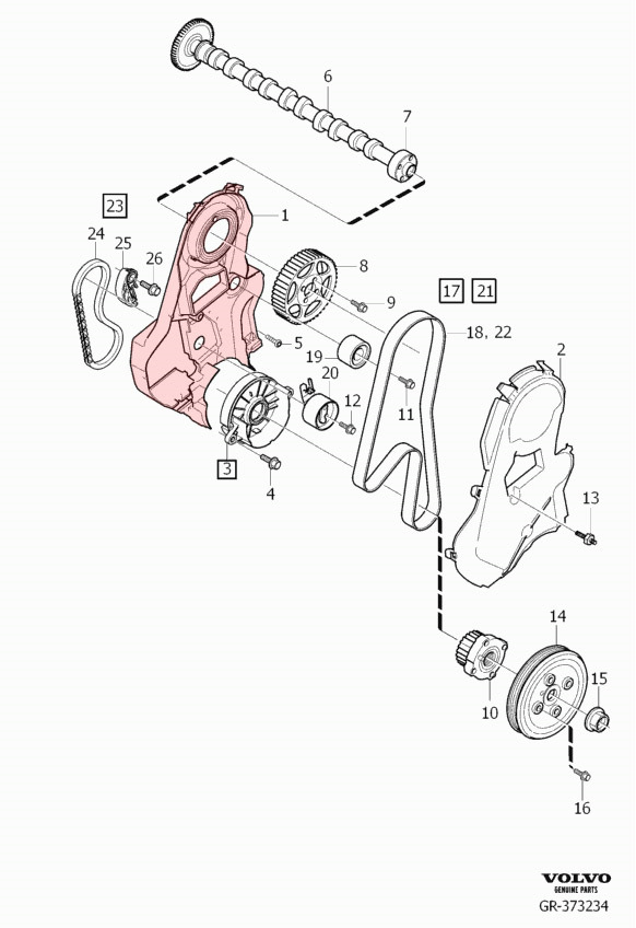 30757901 корп. синхр. механ Volvo | Запчасти на DRIVE2