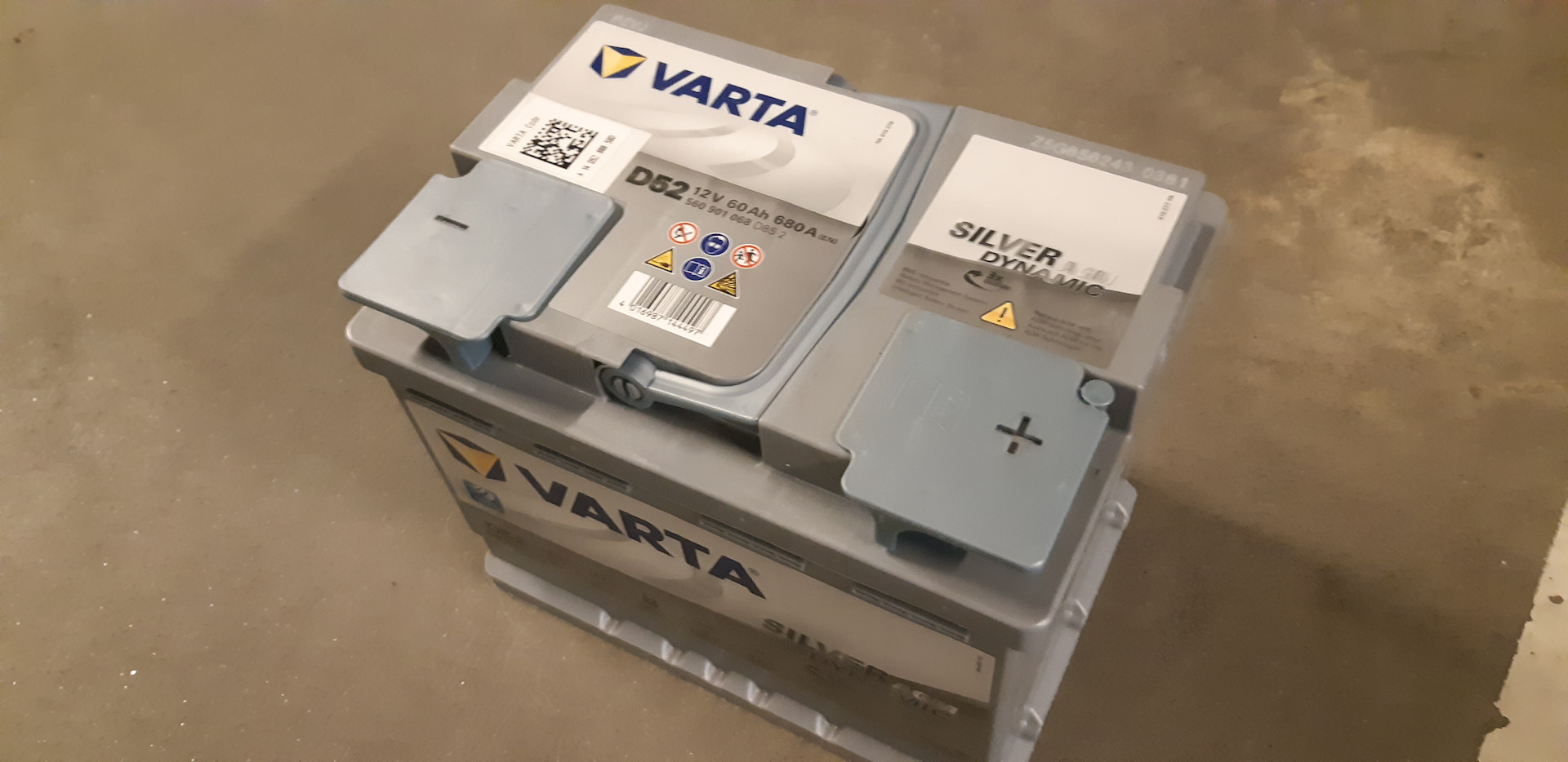 Новый AGM аккумулятор Varta D52 — Mazda 323 IV, 1,8 л, 1991 года ...