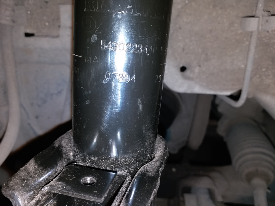 543022344R Амортизатор пер RENAULT | Запчасти на DRIVE2