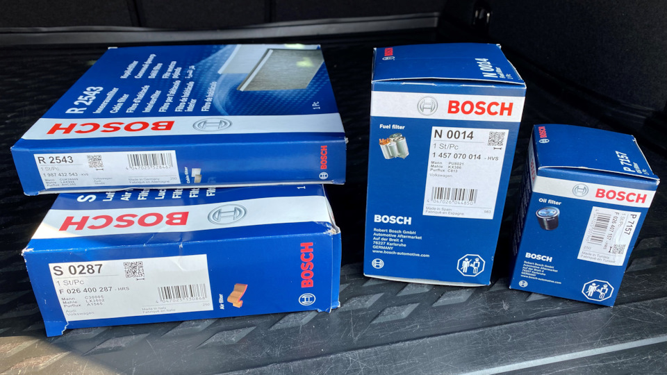 1987432543 Салонный фильтр BOSCH | Запчасти на DRIVE2