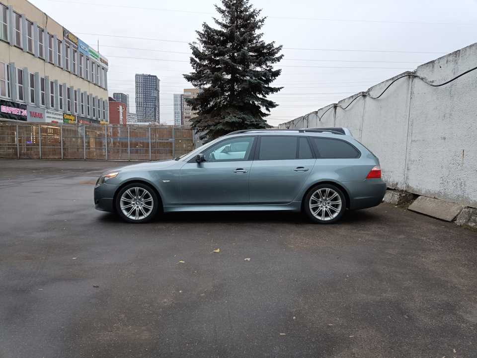 #43. 135 стиль. Зима — BMW 5 series Touring (E61), 3 л, 2004 года ...