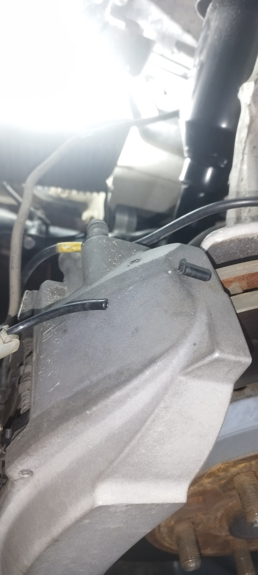 В процессе ремонта была найдена клееная трубка — Lexus LS (USF40/41), 4 ...