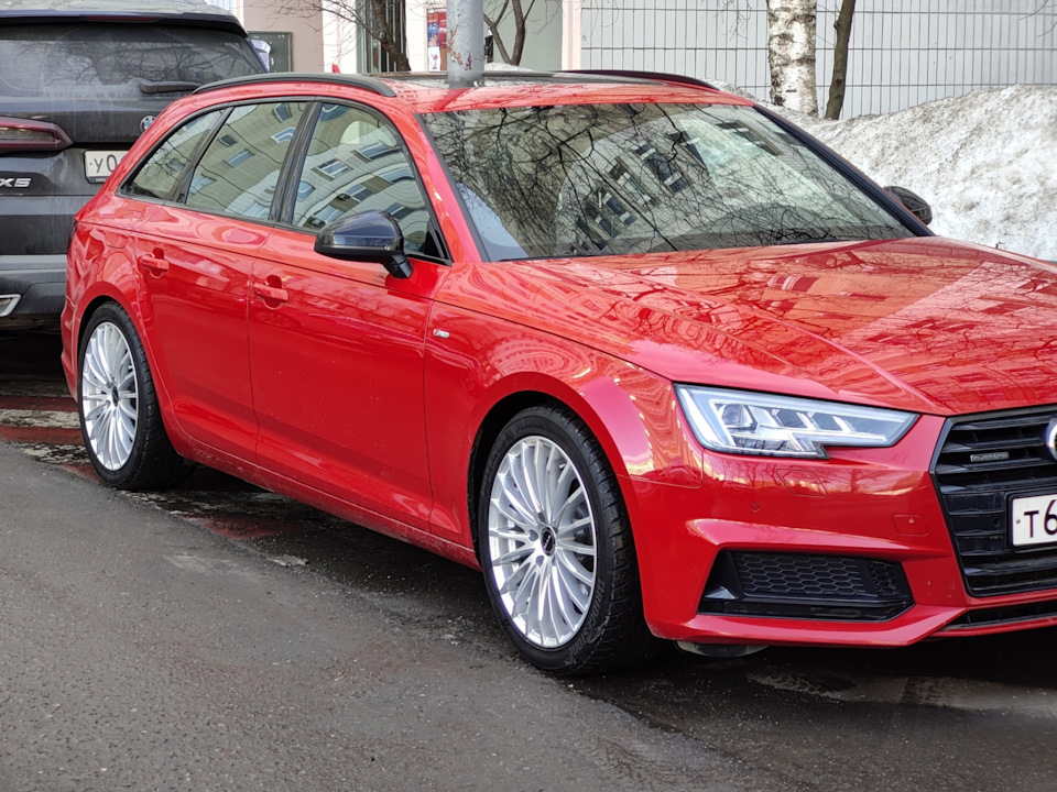 Летняя обувка — Audi A4 Avant (B9), 2 л, 2019 года | колёсные диски ...
