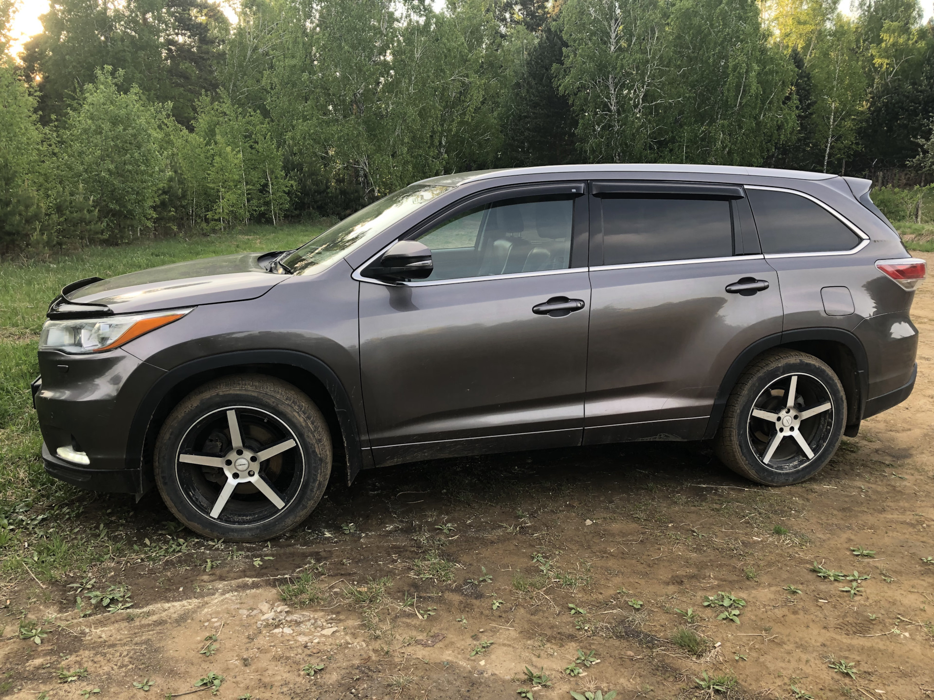 Летние тапки — Toyota Highlander (XU50), 3,5 л, 2014 года | колёсные ...