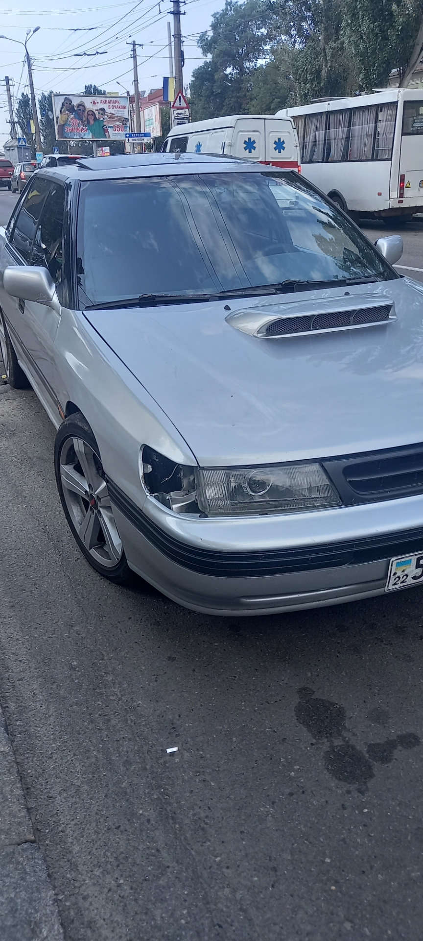 Замена масла, потерял поворотник — Subaru Legacy (BC/BJ/BF), 2 л, 1994 ...