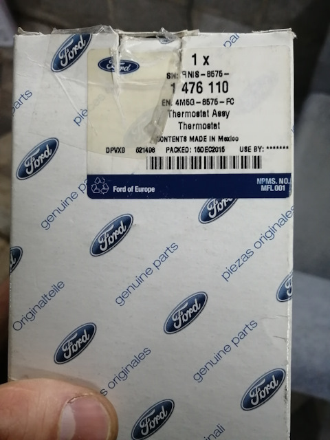 1476110 Термостат / 1,8/2,0 Duratec HE 03~ Ford | Запчасти на DRIVE2