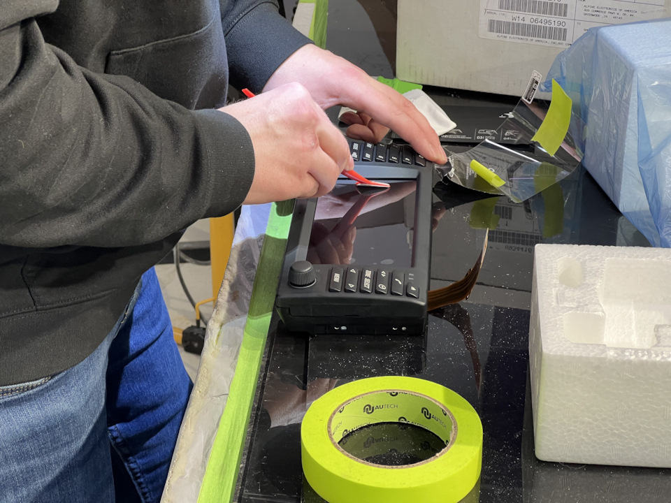 S602A Бортовой монитор — замена дисплея — BMW X5 (E53), 3 л, 2003 года ...