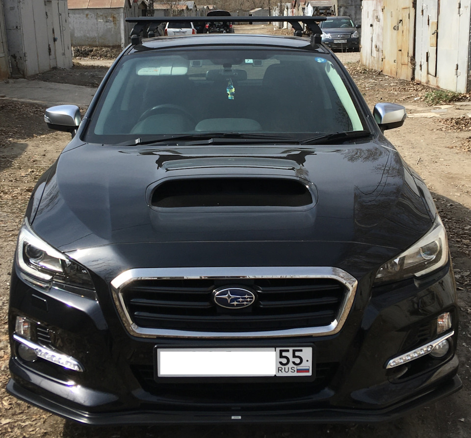 Багажник на крышу, поперечины — Subaru Levorg (VM), 1,6 л, 2014 года ...