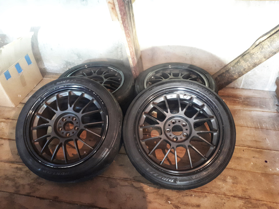 6. Rays SE37 — Subaru Legacy B4 (BE), 2 л, 2001 года | колёсные диски ...