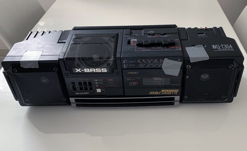 Sharp WQ-T354H / Разборка Super Woofer — Сообщество «Клуб Почитателей Кассетных Магнитофонов» на ...
