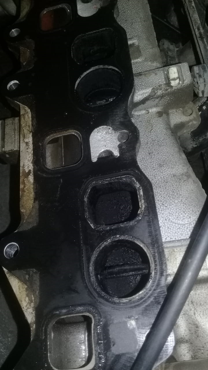 Замена турбины, антифриза, переуплотнение впускных коллекторов, замена ...