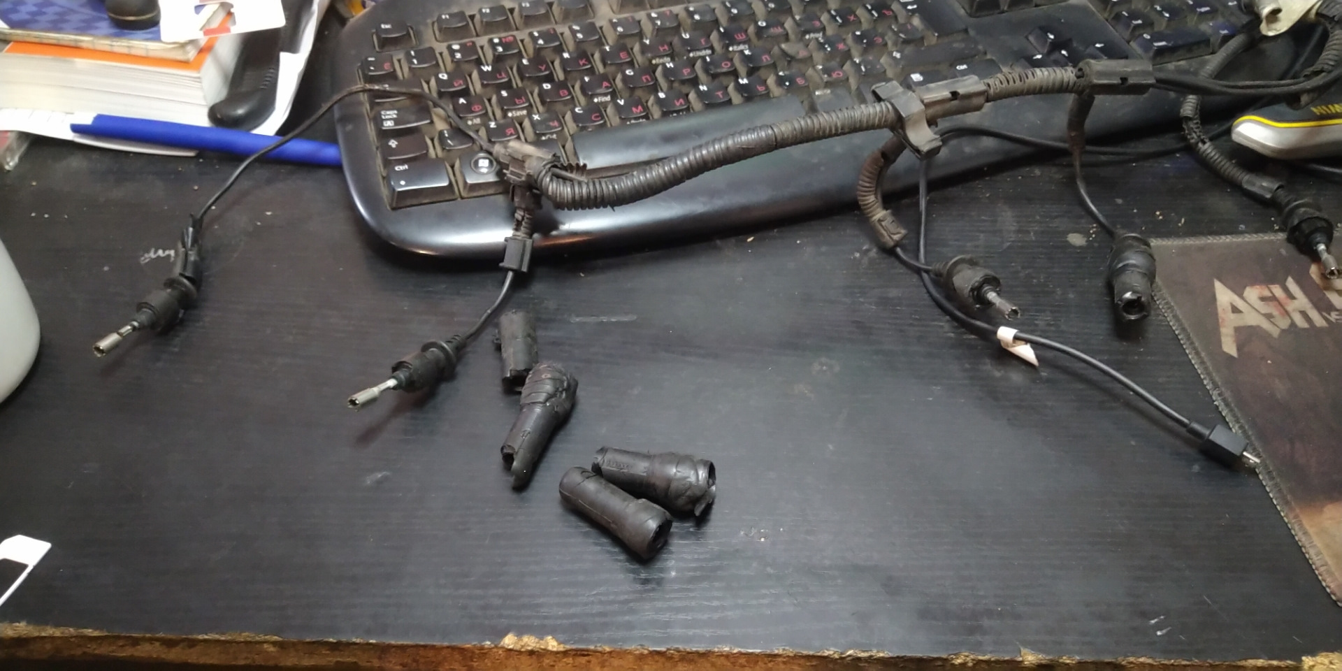 Колпачки свечей или немного Мерседеса — Volkswagen Touareg (1G), 2,5 л ...