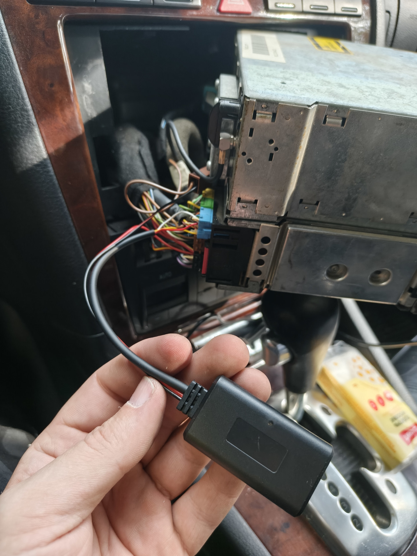 Bluetooth за 500₽ в место AUX-са — Audi A8 (D2), 4,2 л, 1999 года | автозвук | DRIVE2