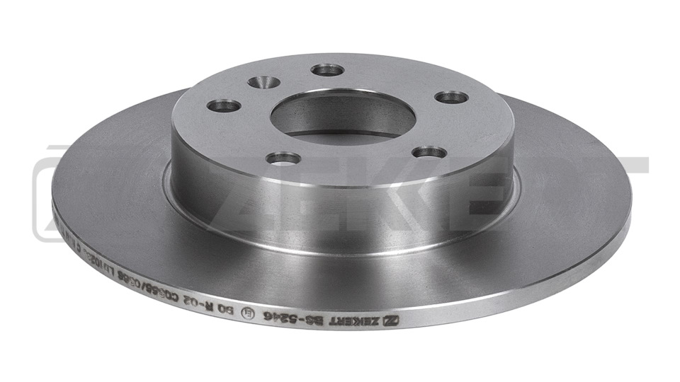 BS5246 Диск тормозное задний Opel Astra G, H 98-, Zafira A, B 99 ...