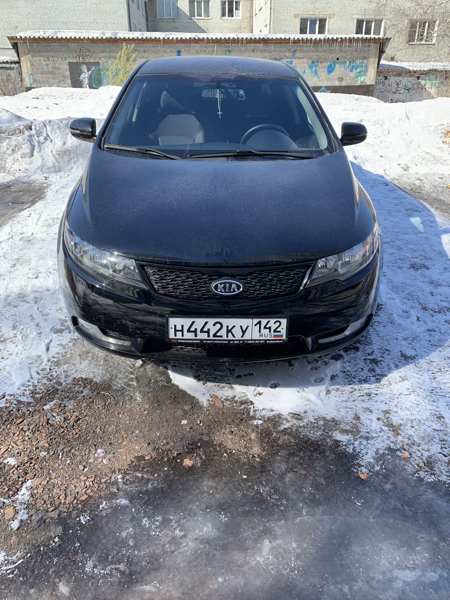 [N_1] Антихром на киа церато 2 — KIA Cerato (2G), 1,6 л, 2012 года ...