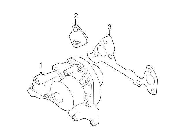 2510039012 Насос охлаждающей жидкости двигателя KIA HYUNDAI | Запчасти ...
