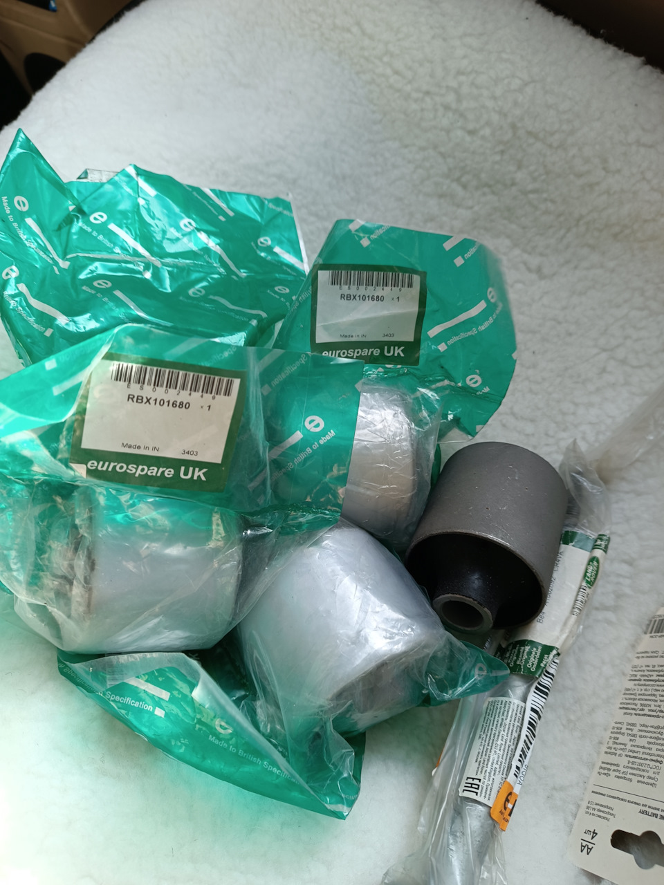 Передний стабилизатор. — Land Rover Discovery II, 2,5 л, 2004 года ...