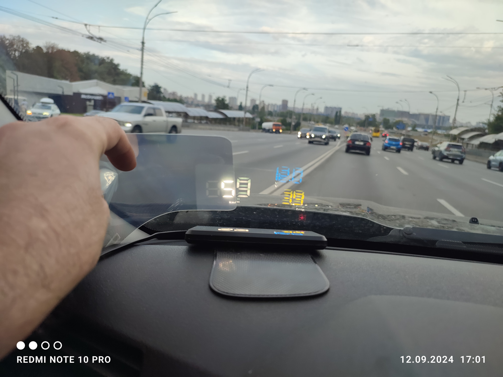 Head UP Display (HUD) проектор скорости на стекло — Honda Pilot (2G), 3 ...