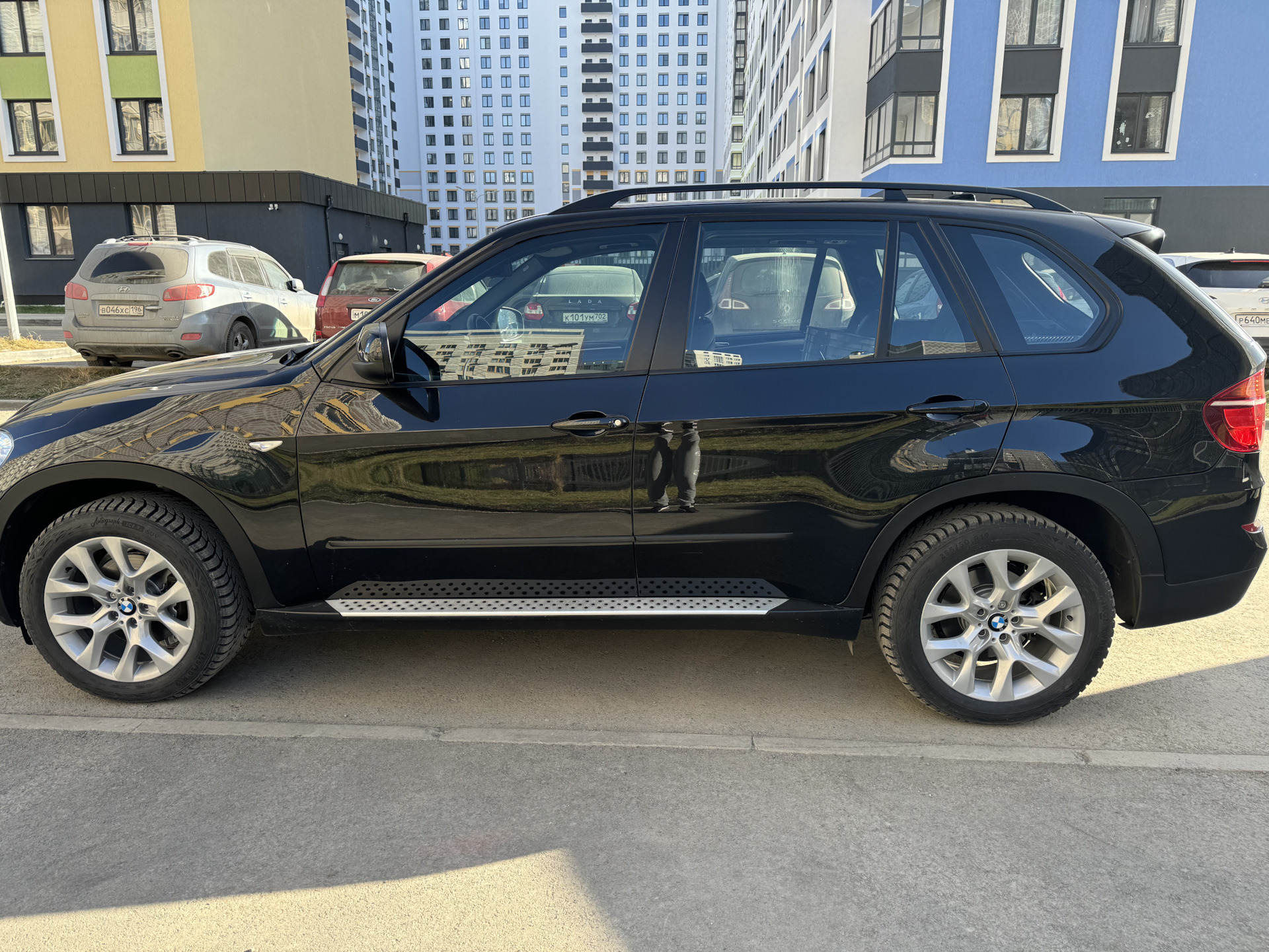 Зимний стиль — BMW X5 (E70), 3 л, 2011 года | колёсные диски | DRIVE2