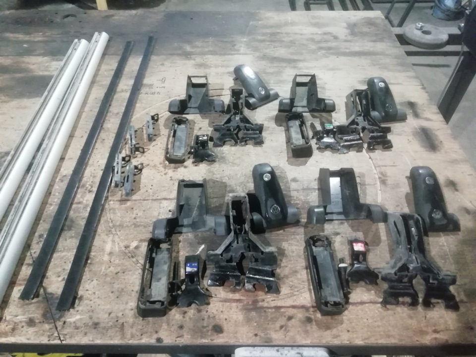 Оригинальные Рейлинги VW ч.2 Взлом — Volkswagen Jetta IV, 1,8 л, 2003 ...