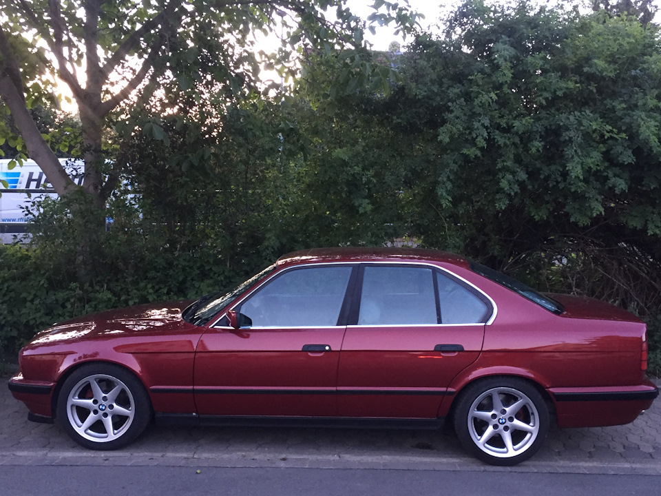 Borbet r17 — BMW 5 series (E34), 3 л, 1993 года | колёсные диски | DRIVE2