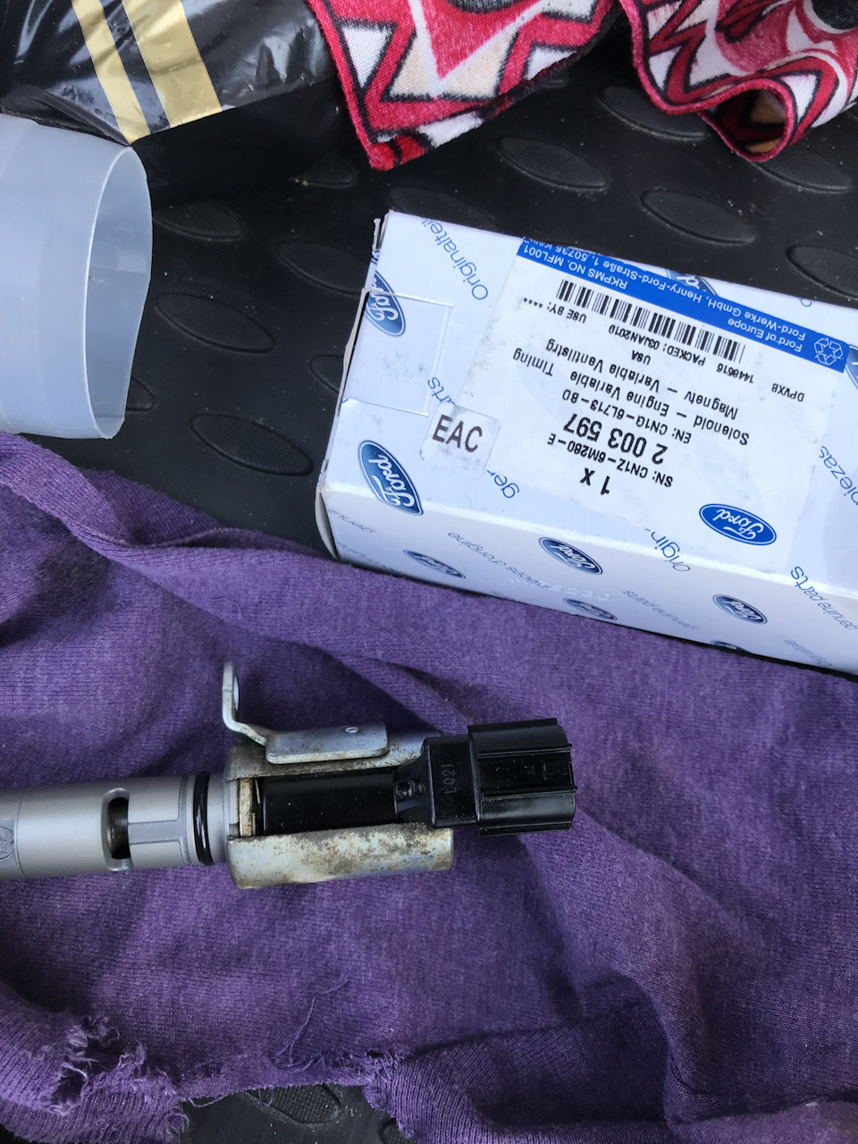 Клапан электромагнитный — Ford Focus Hatchback III, 1,6 л, 2014 года ...