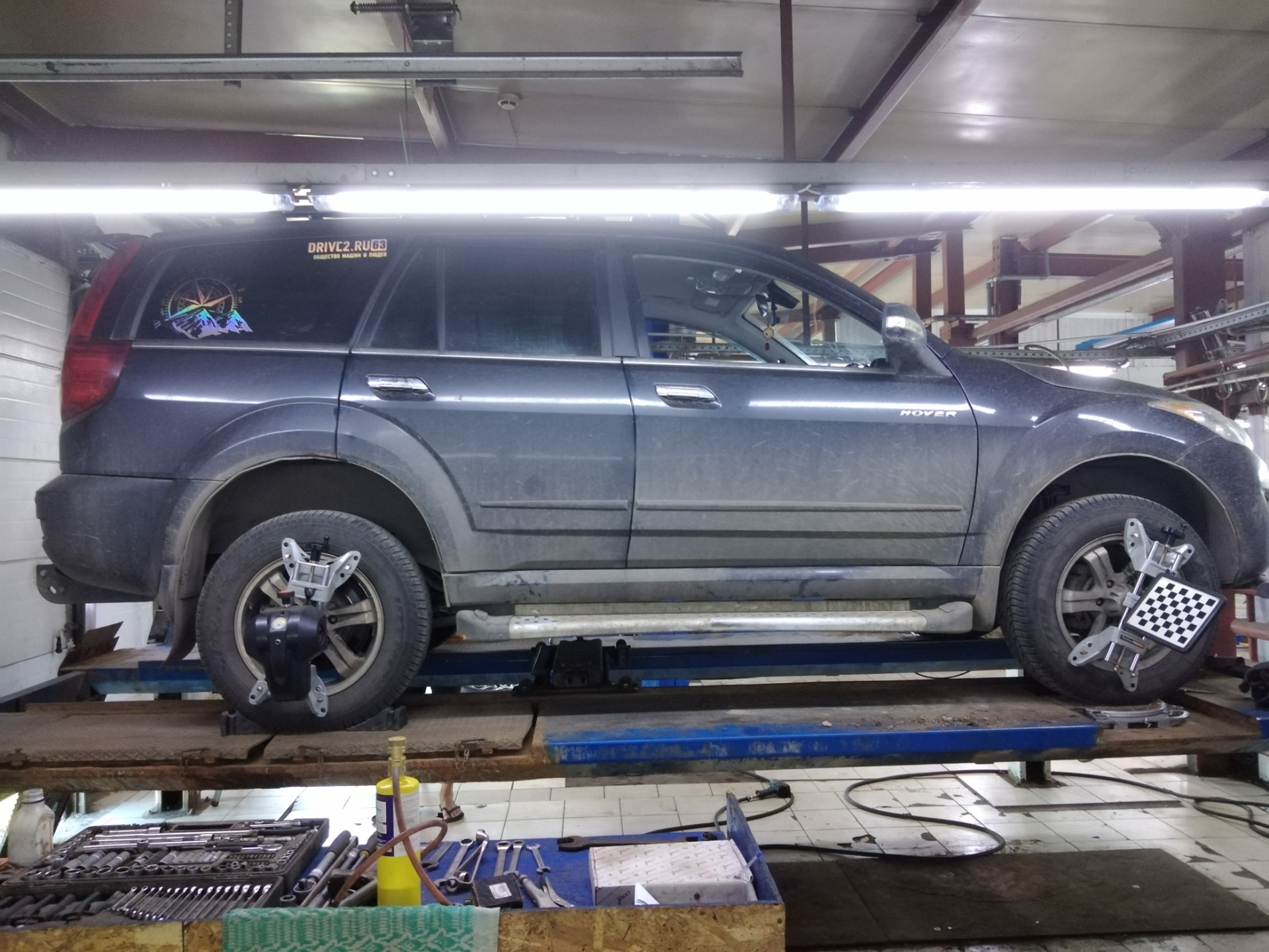 Развал и немного роста. — Great Wall Hover, 2,4 л, 2014 года | визит на сервис | DRIVE2