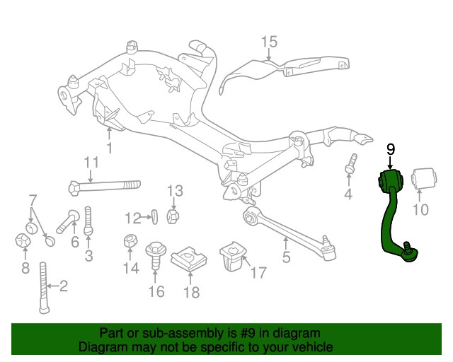 31121141722 Растяжка без резинометал.шарнира П BMW | Запчасти на DRIVE2