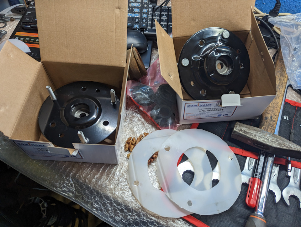 Замена задних опор, амортизаторов и других деталей подвески — Land ...