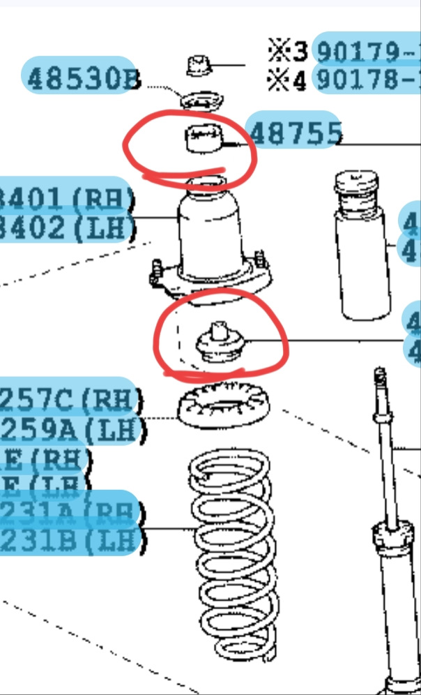 Стук сзади — устранено. — Toyota Corolla (120), 1,4 л, 2005 года ...