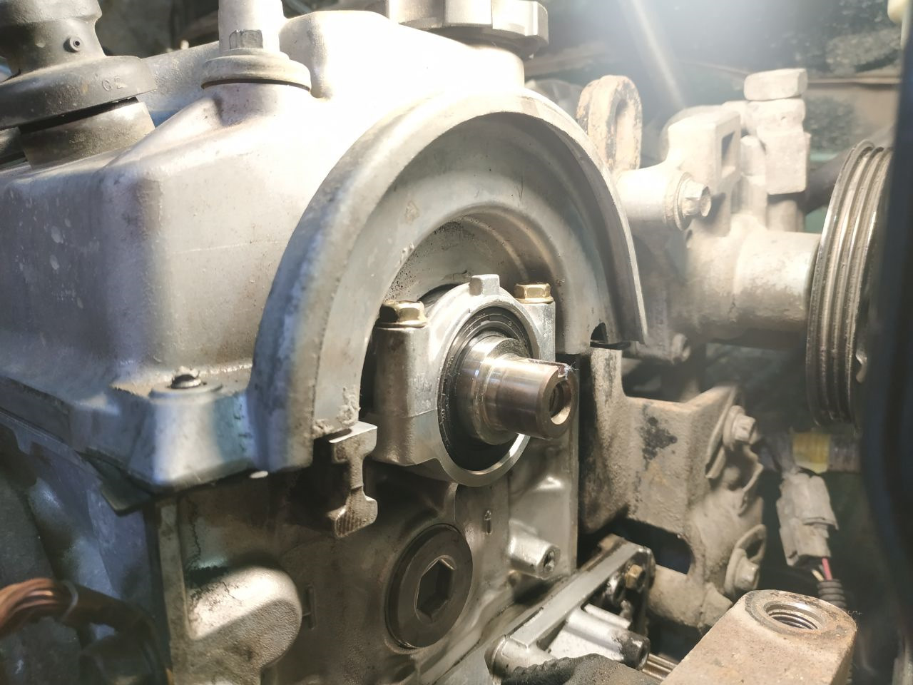 Техничка 4. Замена ГРМ — Honda Logo, 1,3 л, 2000 года | плановое ТО ...