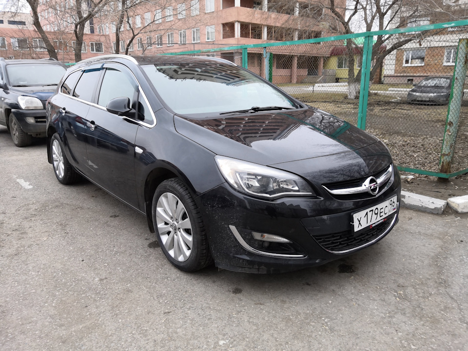 Восстановительный ремонт после ДТП — Opel Astra J, 1,4 л, 2012 года ...
