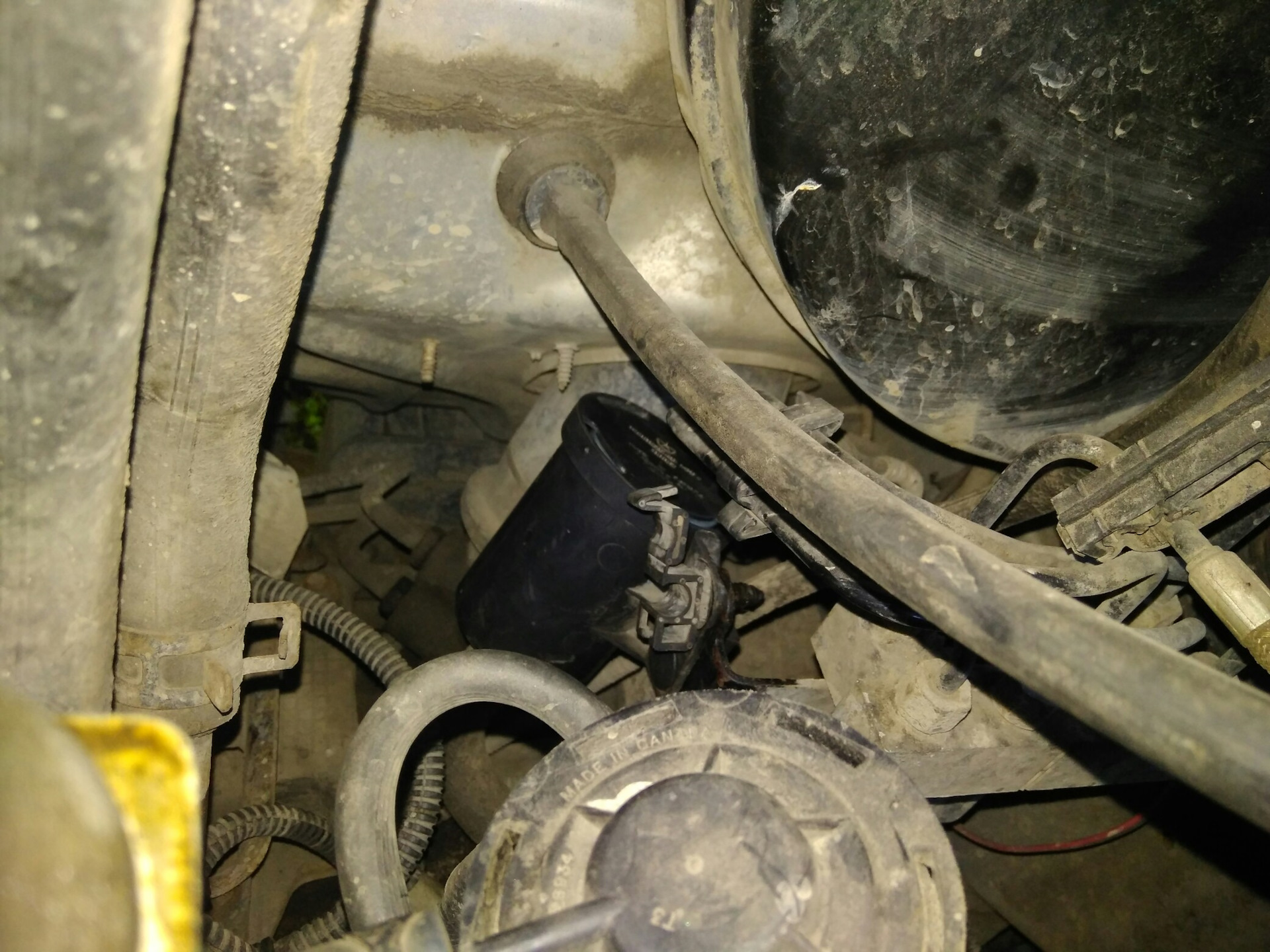 Проверка дым машиной Р1494 — Dodge Caravan Iii 2 4 л 1999 года
