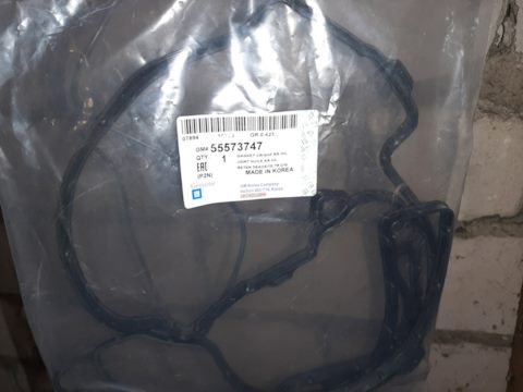 55573747 Прокладка клапанной крышки ДВИГАТЕЛЯ GM | Запчасти на DRIVE2