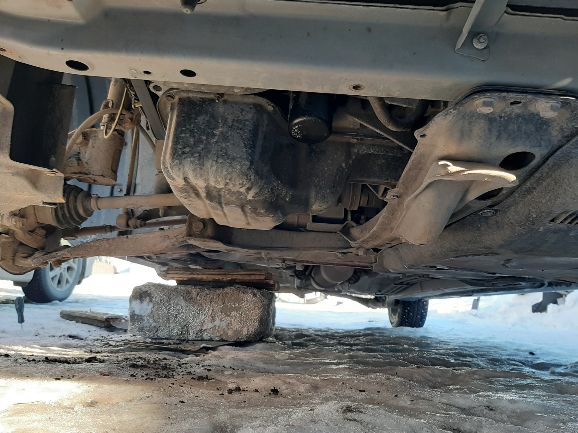 5. Замена цепи грм — Toyota Avensis II, 1,8 л, 2006 года | своими ...