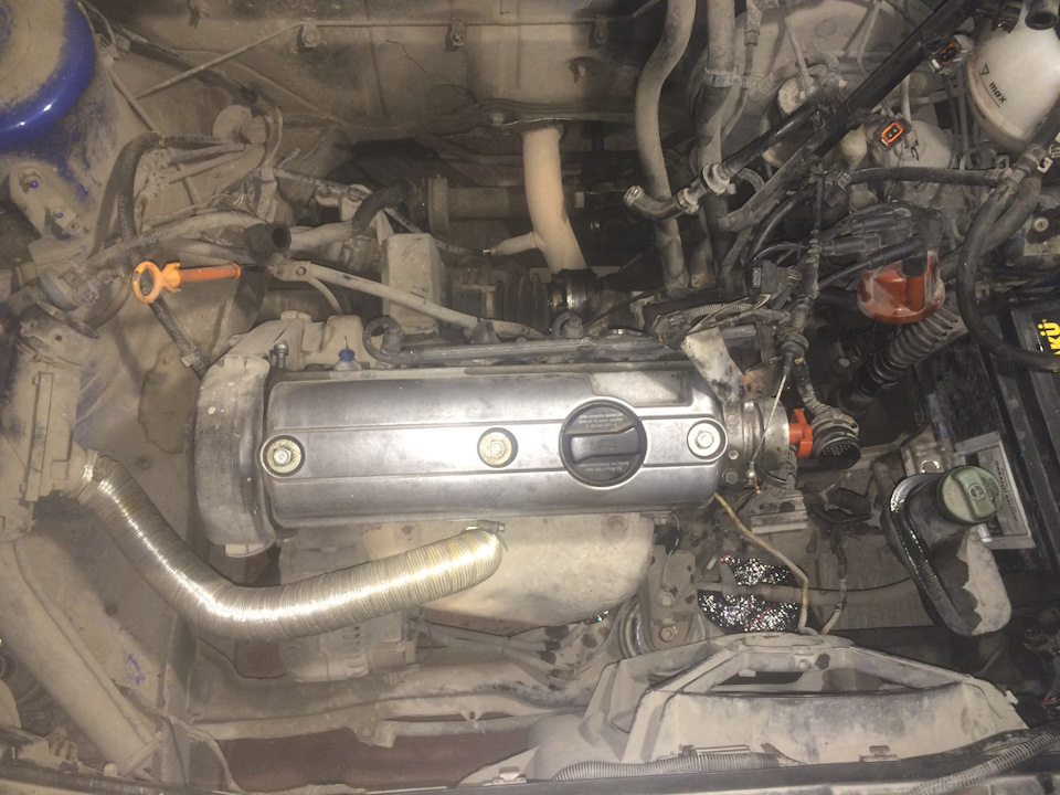 Замена патрубков, вентилятора, небольшая косметика, упоры багажника ...