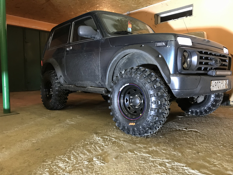 Колёса для грязи — Lada 4x4 3D, 1,7 л, 2011 года | колёсные диски | DRIVE2