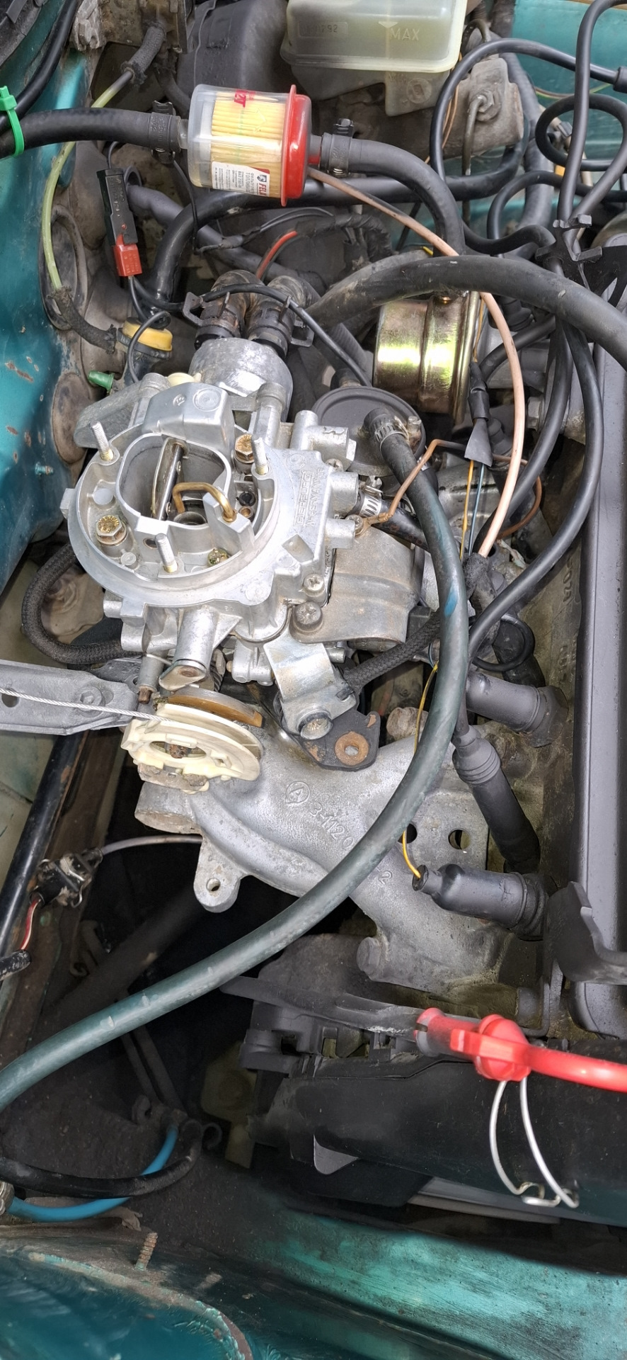 Победа над PIERBURG 1B — Volkswagen Polo Hatchback Mk2, 1 л, 1992 года ...