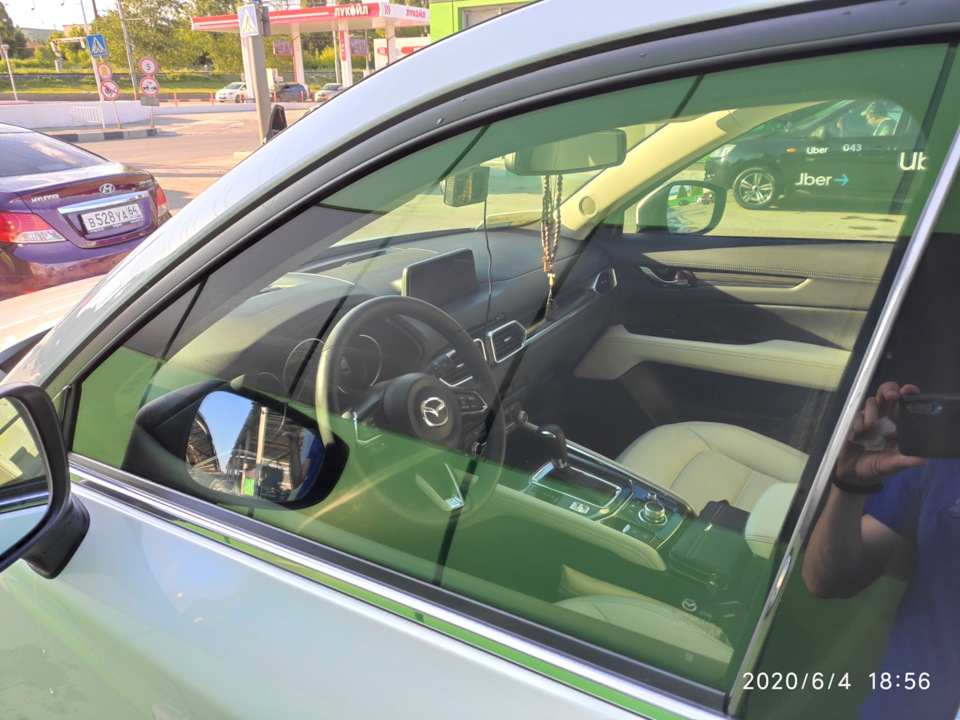 026. Тонировка — Mazda CX-5 (2G), 2 л, 2019 года | аксессуары | DRIVE2