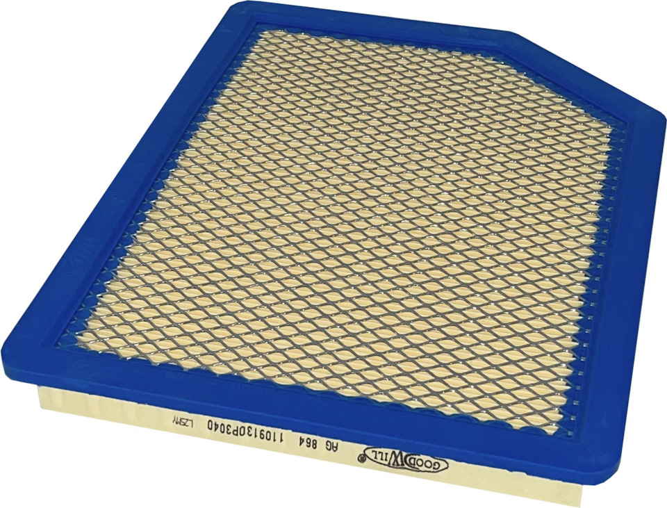 Новый воздушный фильтр GoodWill AG 864 для JAC T6 — Good Will на DRIVE2