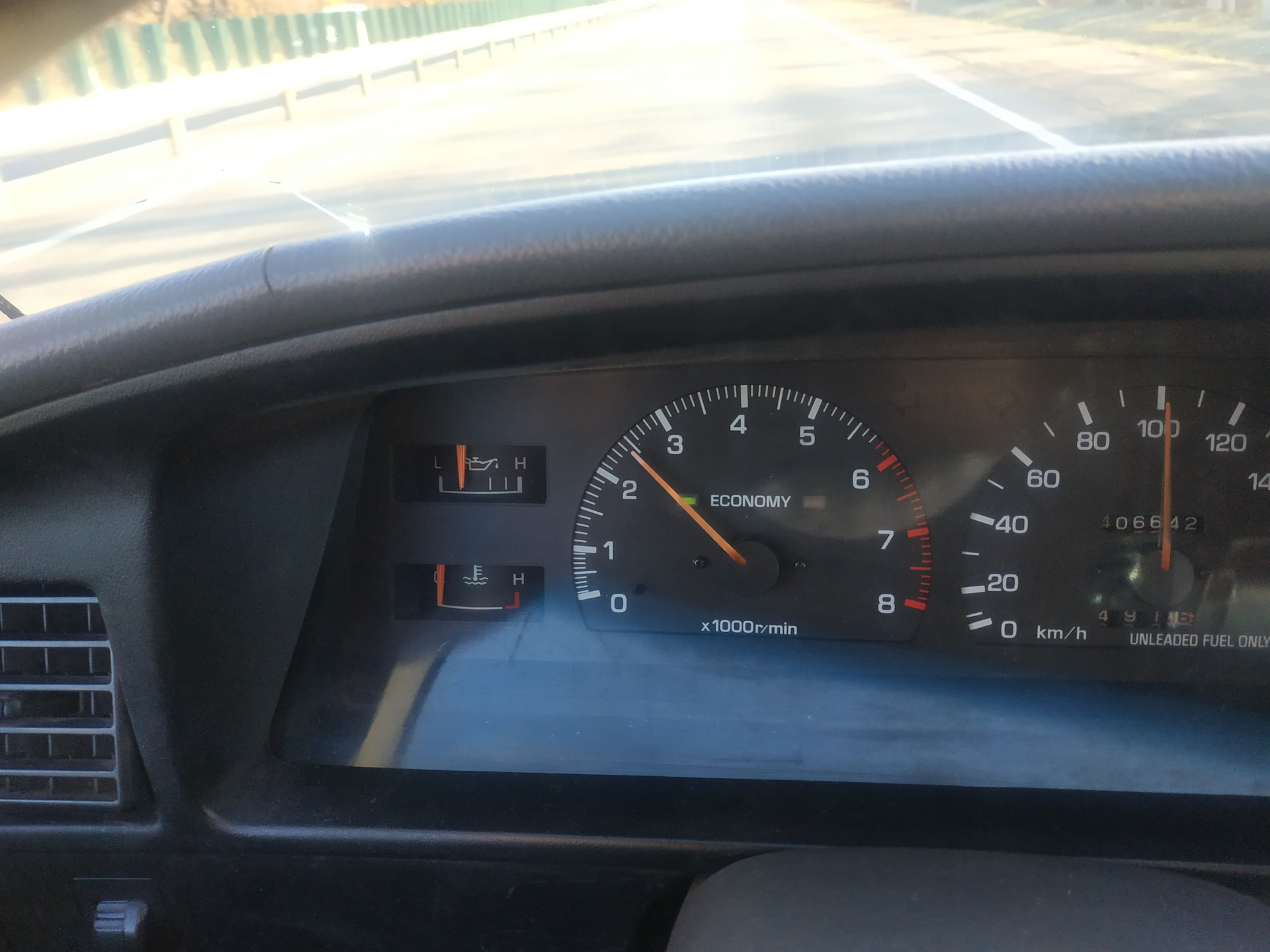 борьба с показометром температуры на приборке. — Toyota 4Runner (2G), 3 ...