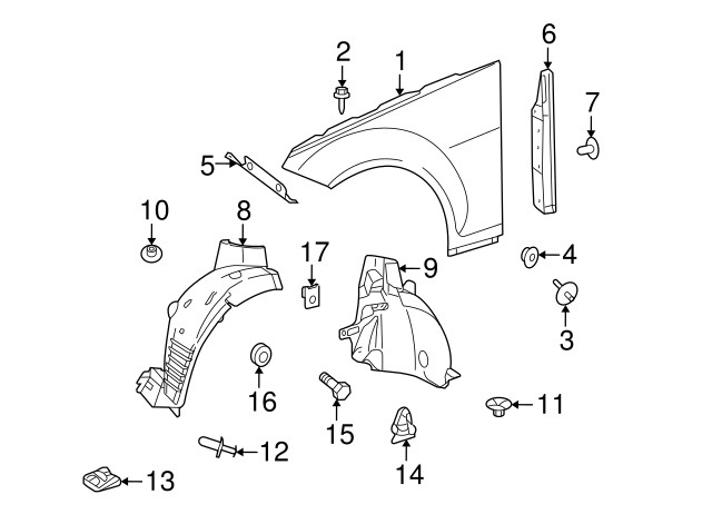 A2048890195 Проставка заднего крыла Mercedes | Запчасти на DRIVE2