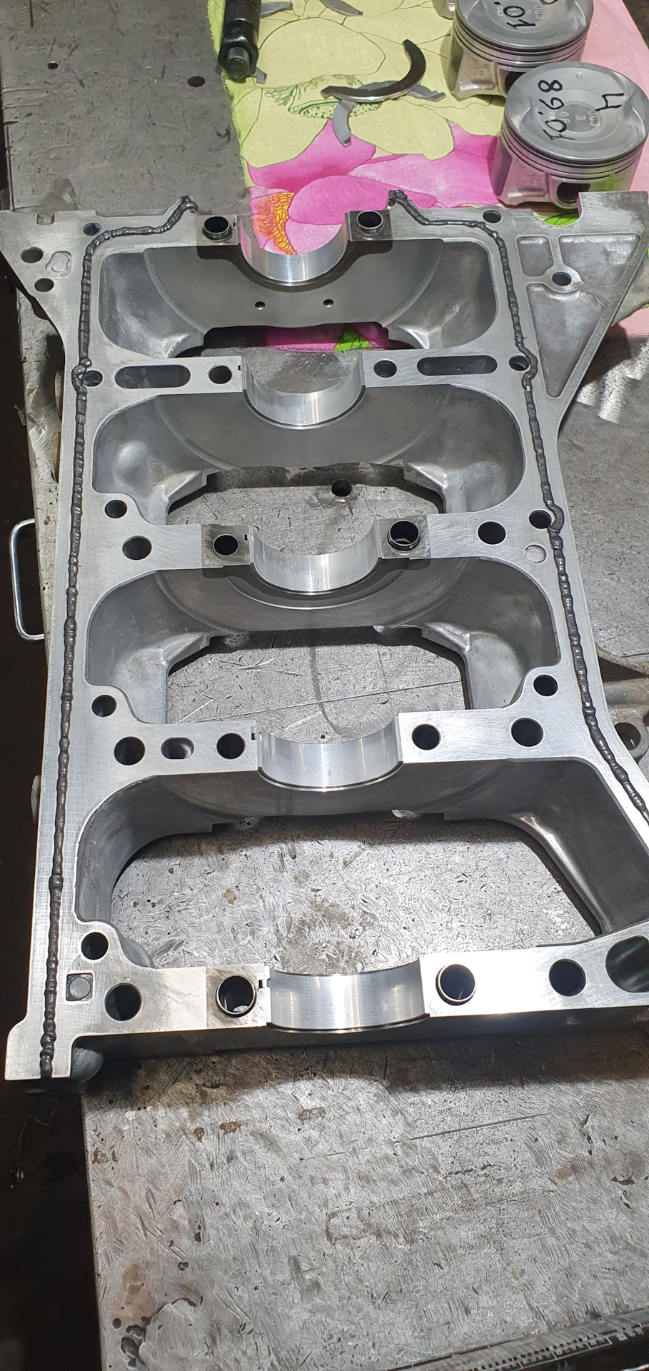 Кап.ремонт QR25DE Nissan X-Trail 2011г — Nissan X-Trail II (t31), 2,5 л ...