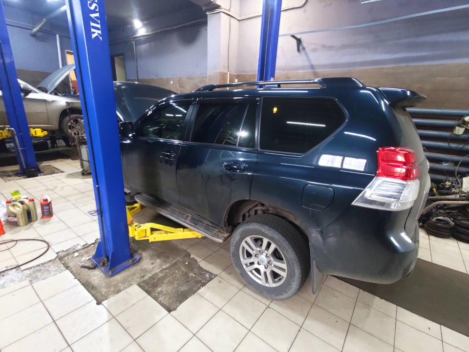 Большое ТО жидкость ГУР, Помпа — Toyota Land Cruiser Prado 150-series ...