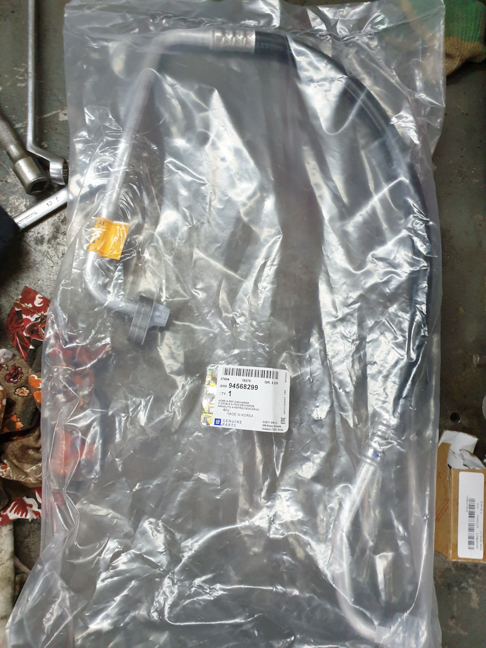 94568299 Шланг воздушный GM | Запчасти на DRIVE2