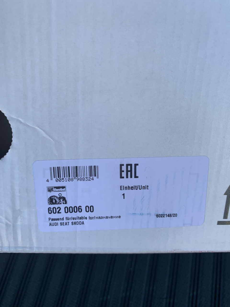 602000600 Масляный фильтр LUK | Запчасти на DRIVE2