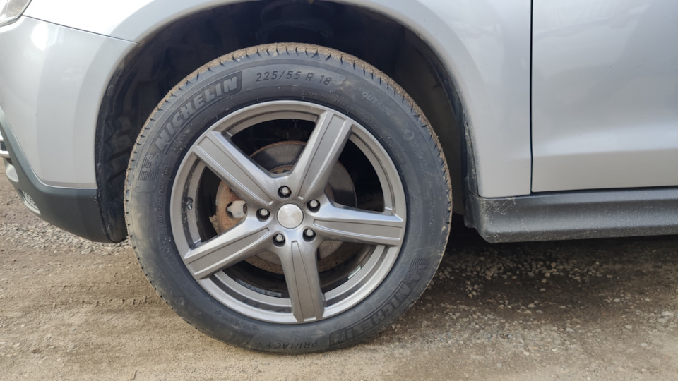 ASX | R18 лето Michelin. — Mitsubishi ASX, 1,8 л, 2011 года | шины | DRIVE2